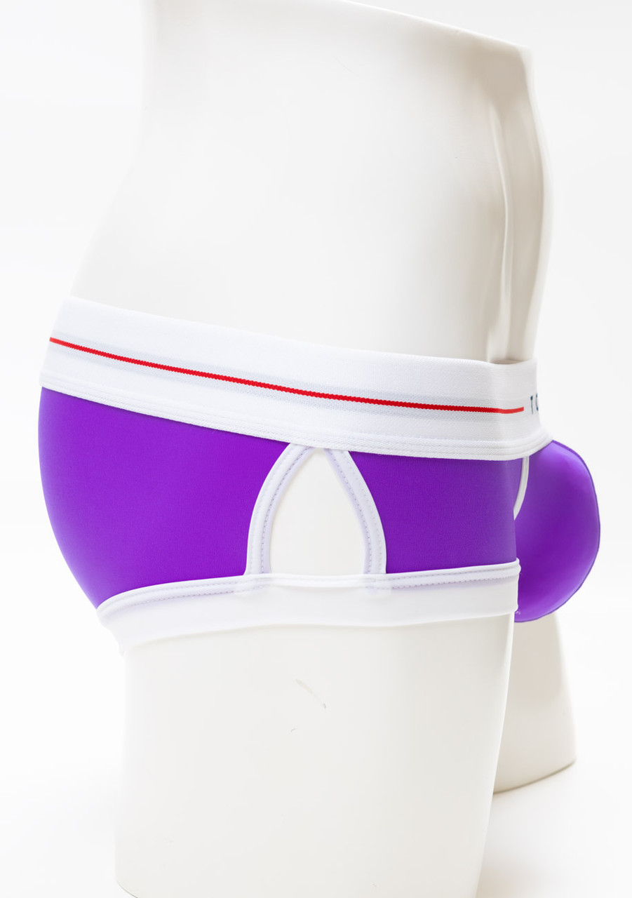 TOOT Underwear Triangle Slit Super Nano Trunk Purple (SN46K355-Purple ...