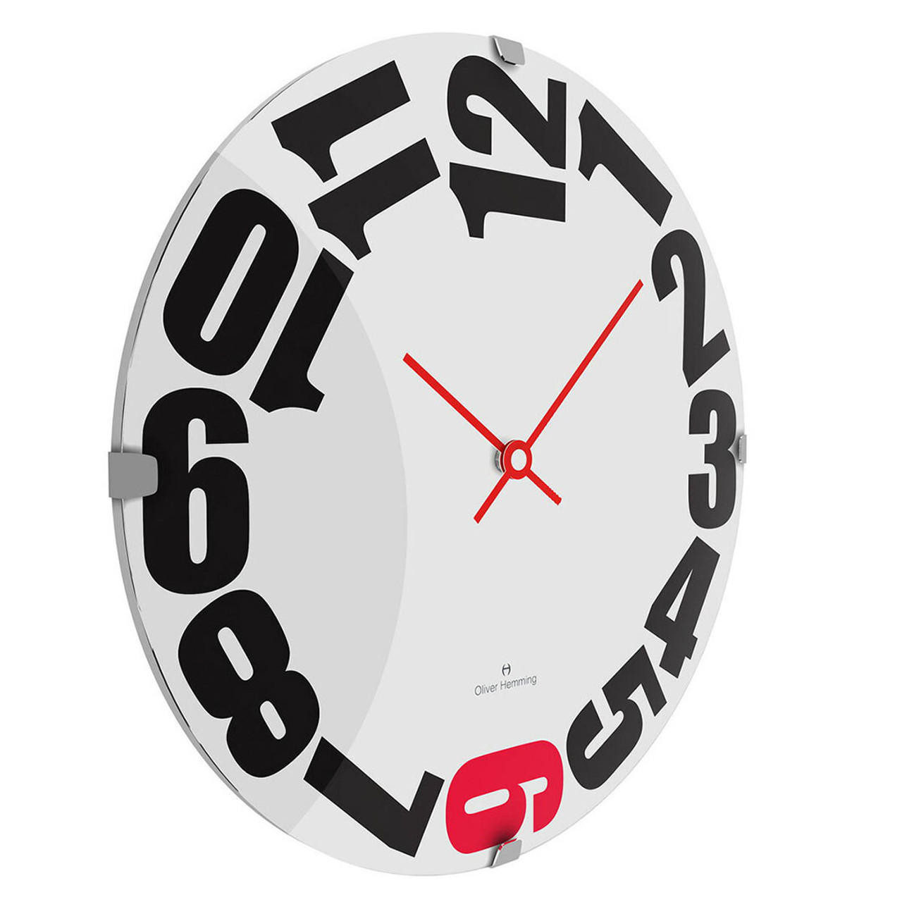 Oliver Hemming Chasing Numbers Wall Clock The Design T Shop