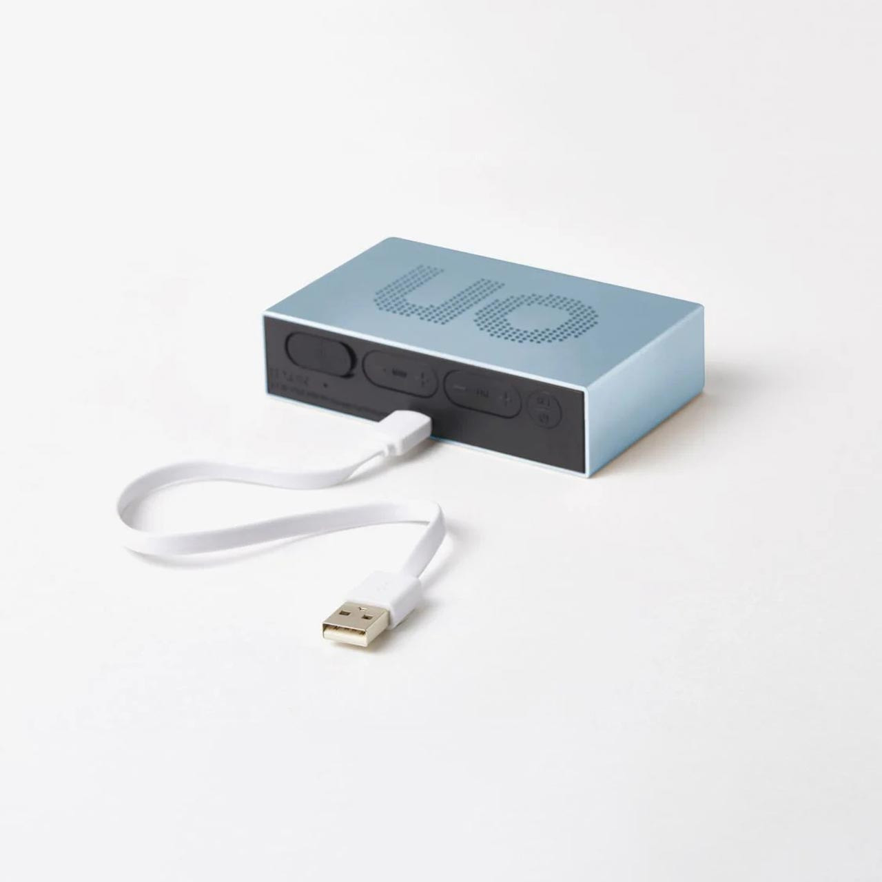 Digital Alarm Clock Lexon Flip Premium Light Blue The Design T Shop