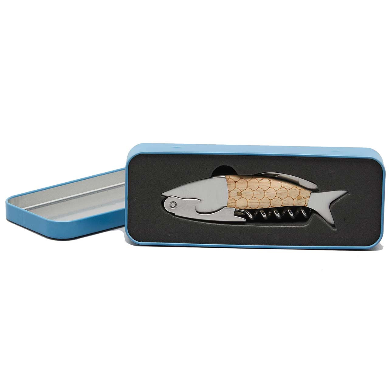 Fish corkscrew 3-in-1 bar tool | The Design Gift Shop