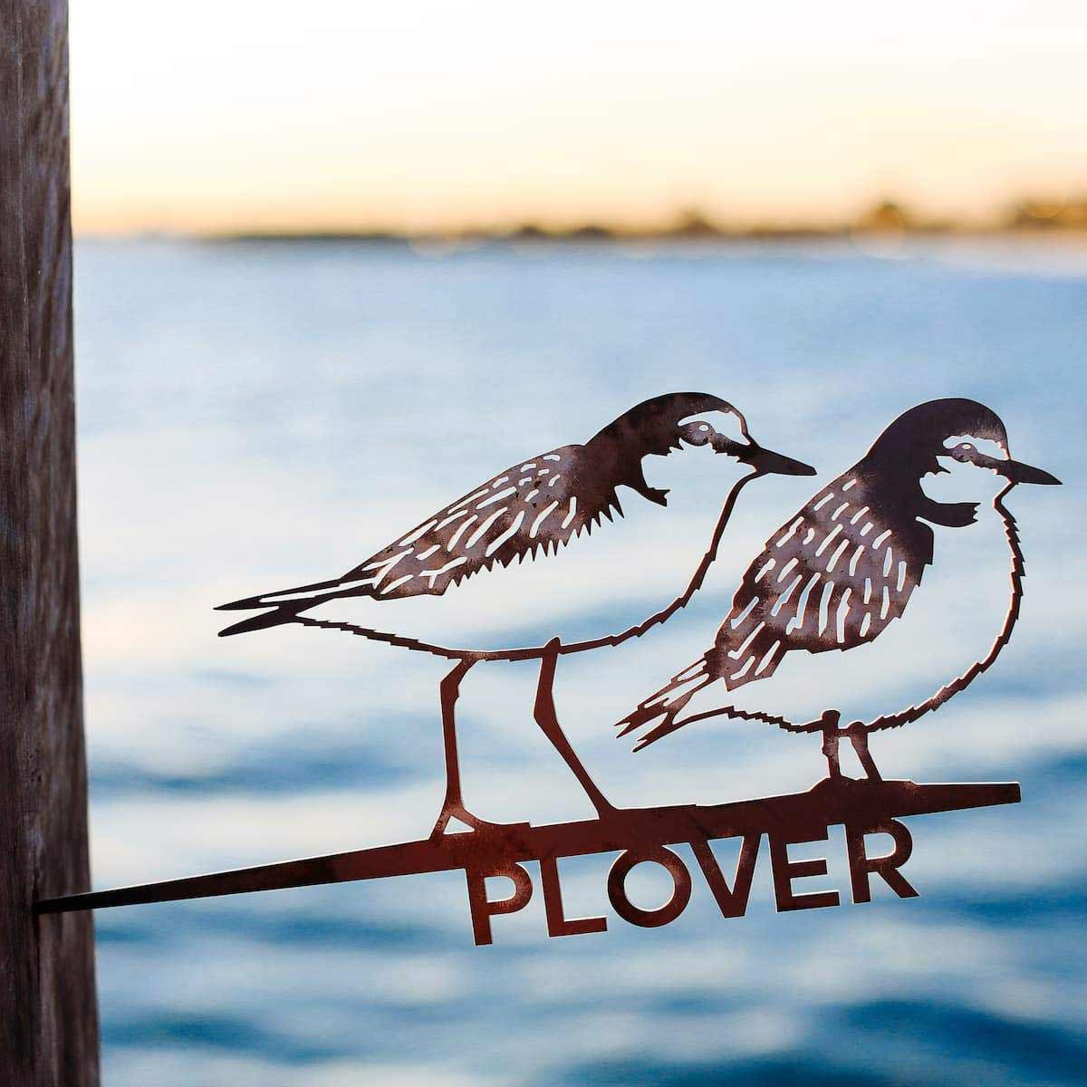 Plover Duo cut from Corten steel | The Design Gift Shop