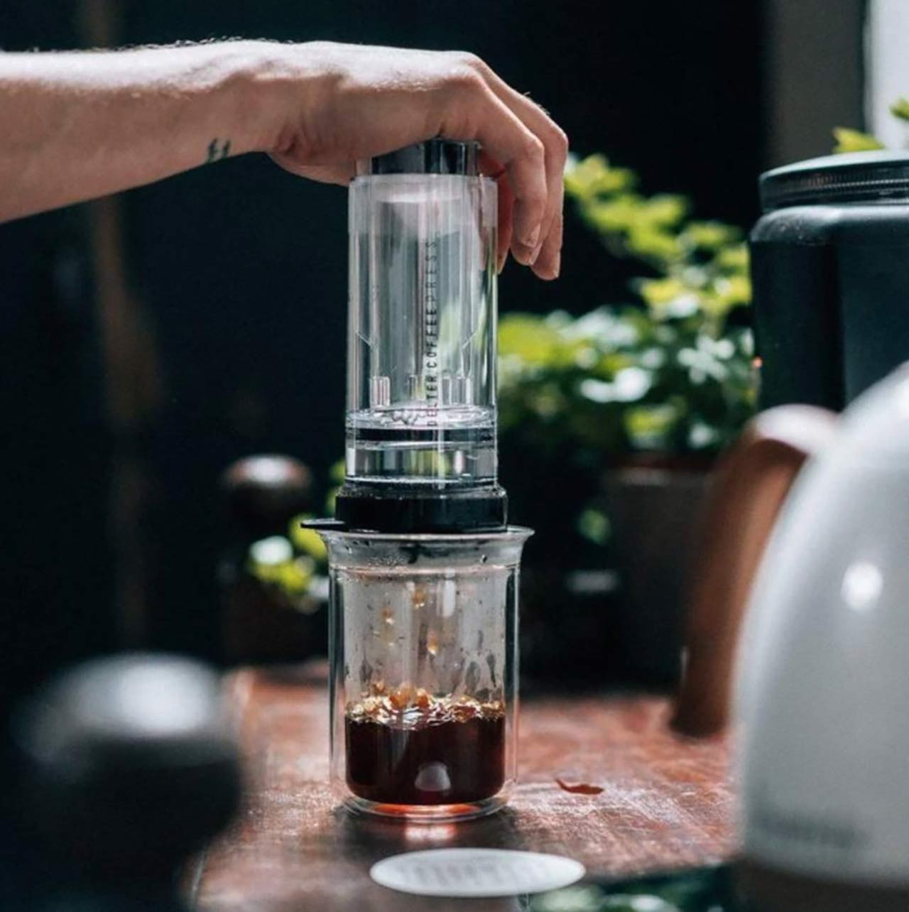 DELTER Coffee Press, Clear, 450ml | the design gift shop