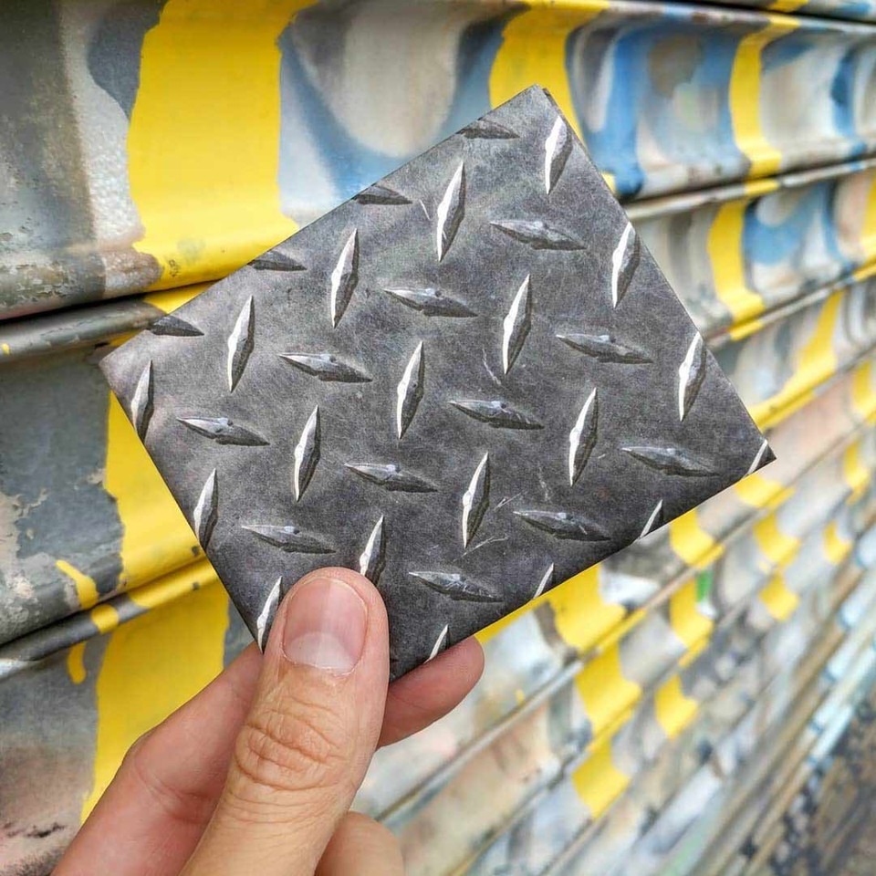 Diamond Plate Mighty Wallet | the design gift shop