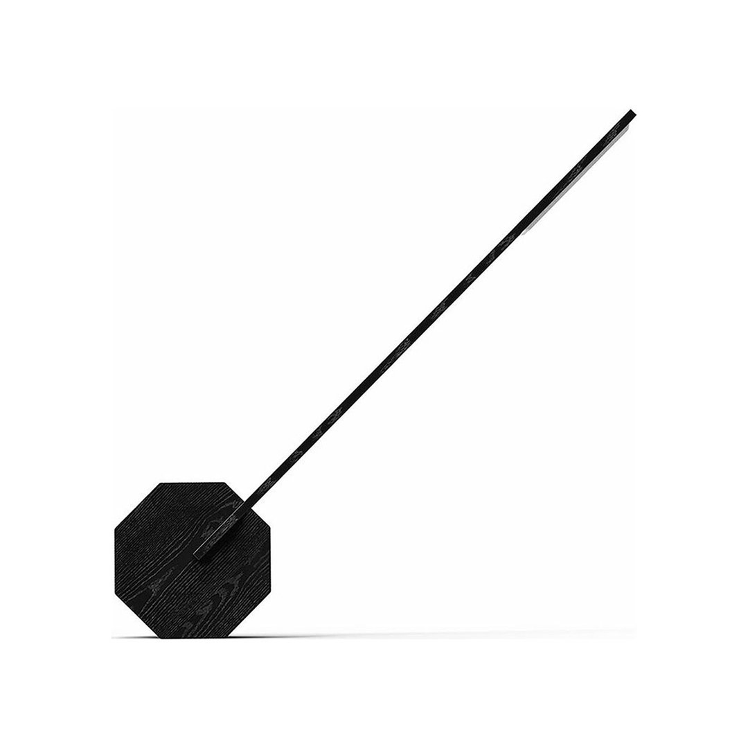 Gingko Octagon LED Lamp Black | the design gift shop