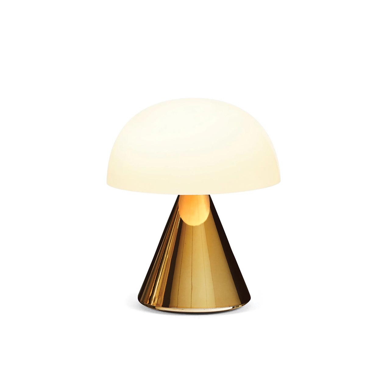 LEXON Mina Mini LED Light Metallic Gold | the design gift shop