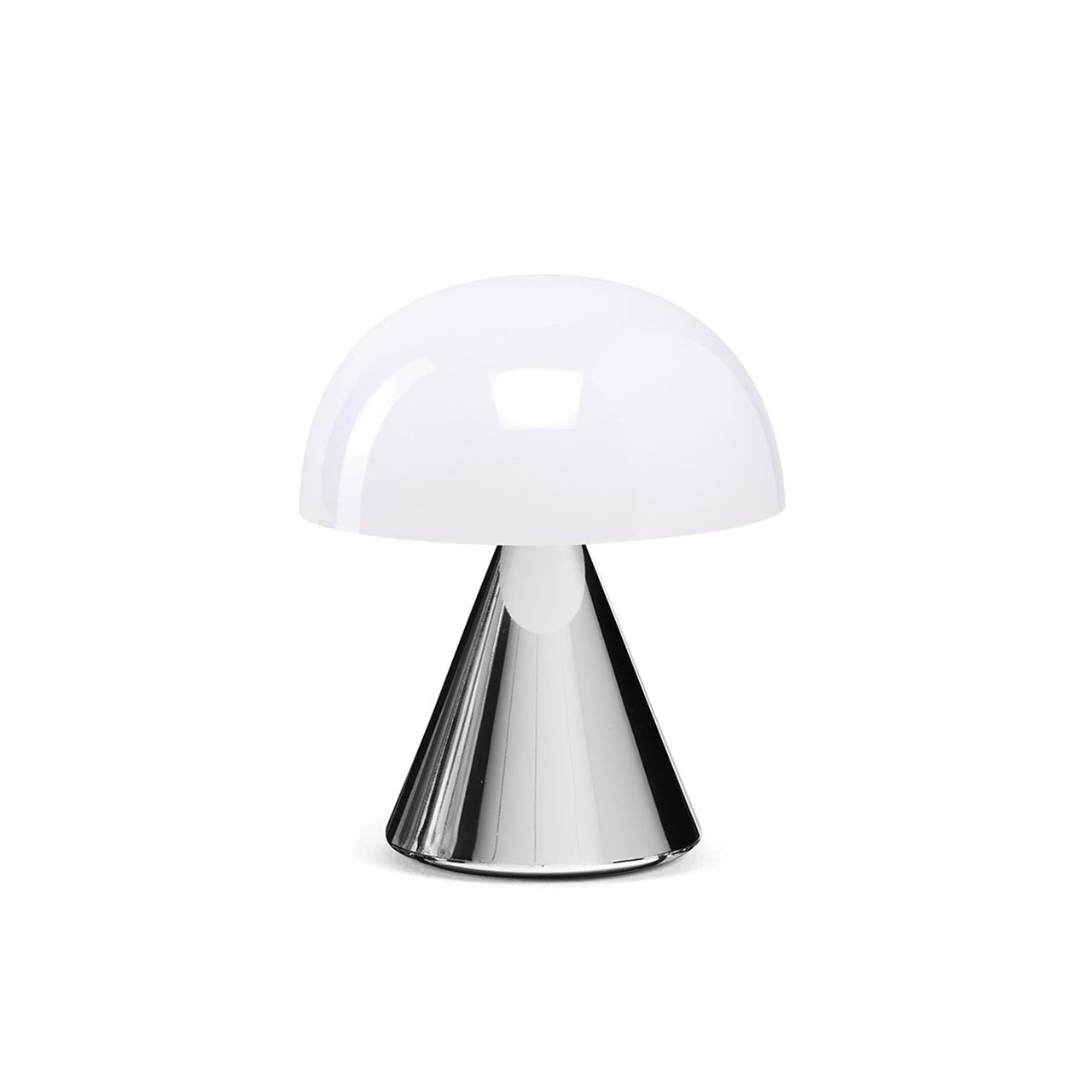LEXON Mina Mini LED Light Metallic Silver | the design gift shop