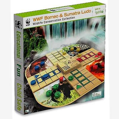 WWF | Borneo & Sumatra | Board Game Ludo - The Design Gift Shop - Brisbane