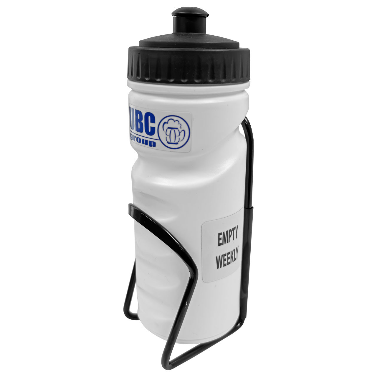 UBC FOB Drain Bottle And Bracket White