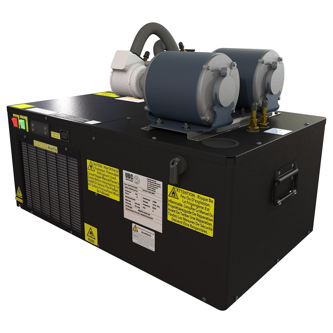 3/8 HP Commercial Glycol Chiller | ChillPro 3200H | USA