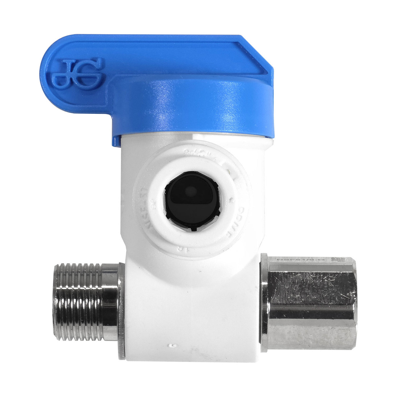 John Guest 3/8″Push-Fit Shut-Off Valve – Low Lead | BeverageCraft