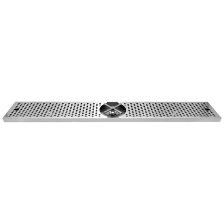 Glass Rinser Drip Tray Countertop 36x7