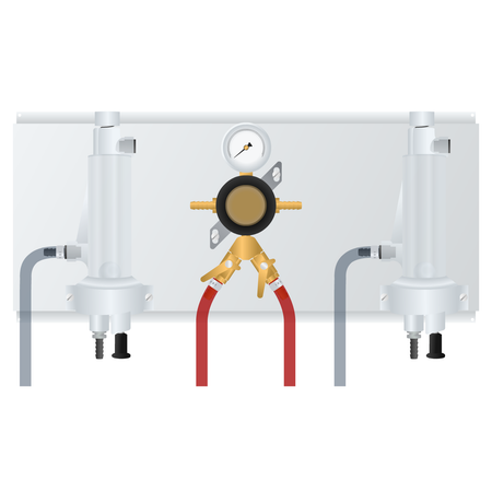 Regulator Panel 20x8 – 1 Reg + 2 FOBs | Beverage Craft