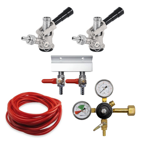 Jockey Box Tapping Kit - 2 Lines - CO2