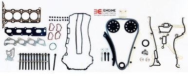 FOR VAUXHALL CORSA 1.2 1.4 Z12XEP Z14XEP HEAD GASKET SET BOLT TIMING ...