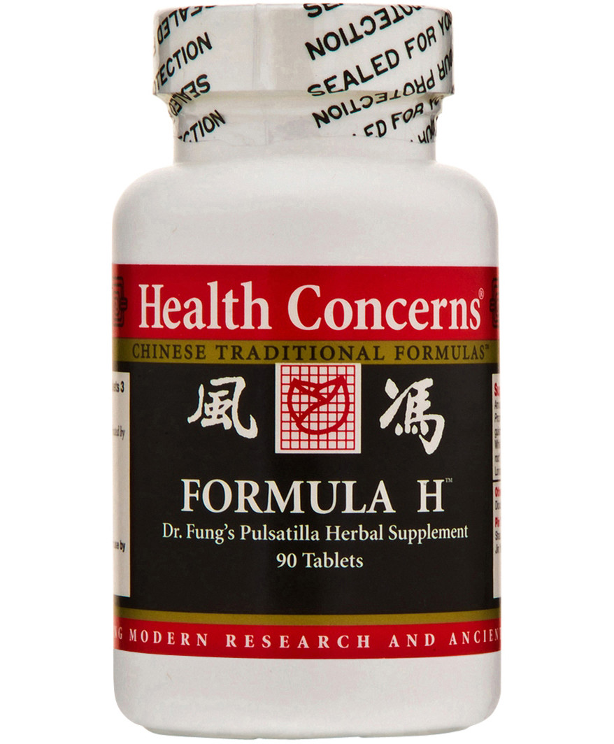 Health Concerns Formula H 90 Capsules | Dr. Fung's Pulsatilla Herbal ...