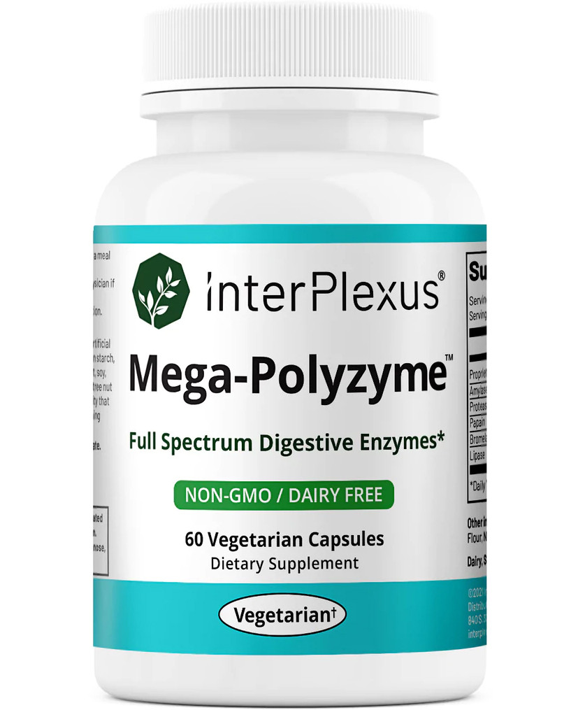 Mega-Polyzyme by Interplexus: Mega-Polyzyme 60 capsules