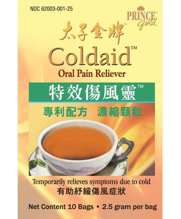ColdAid Concentrated Herbal Extract Tea by Prince of Peace: ColdAid ...