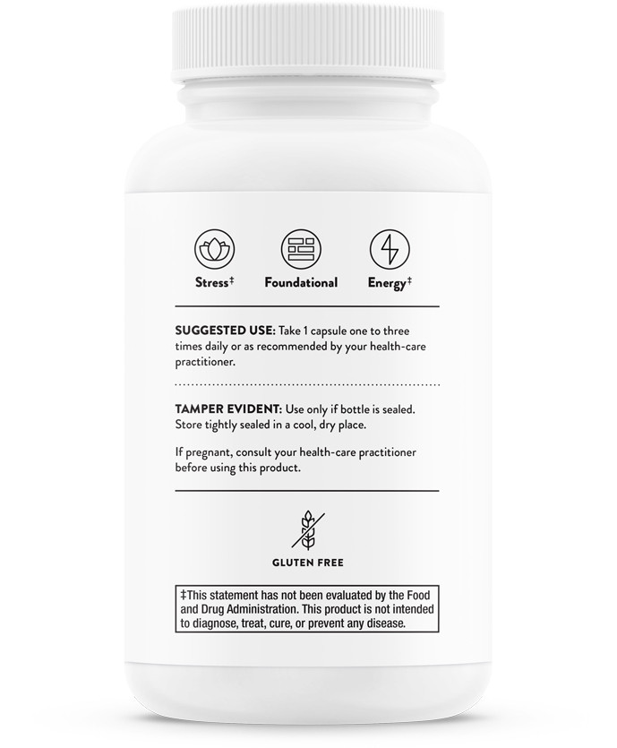 Basic B Complex by Thorne Research: Basic B Complex 60 capsules