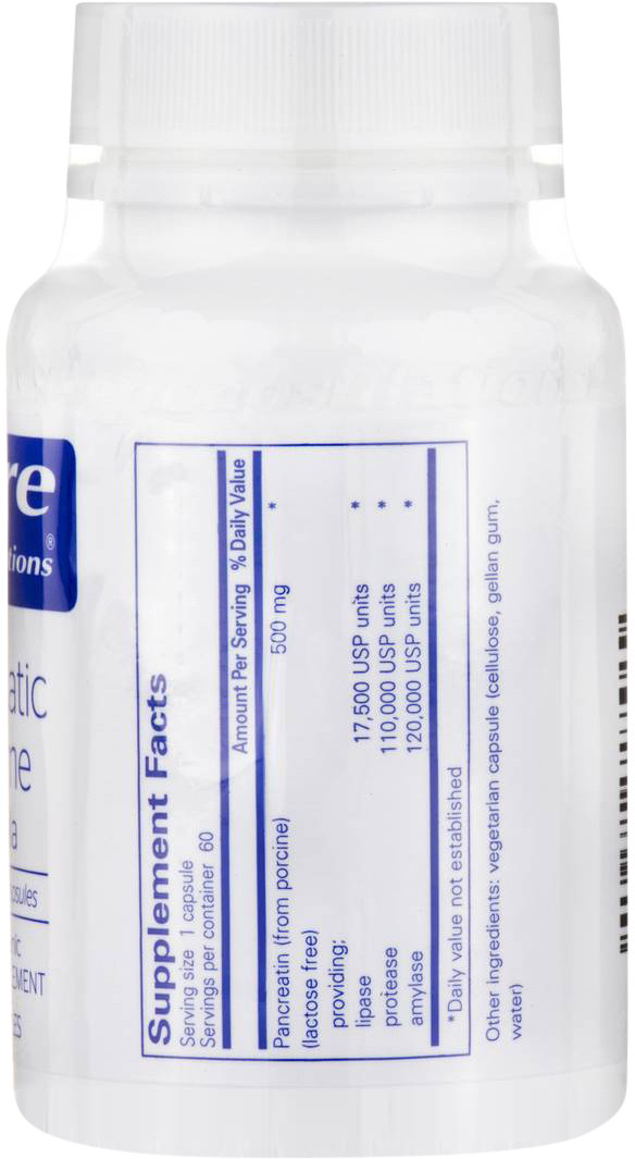 Pancreatic Enzyme Formula by Pure Encapsulations