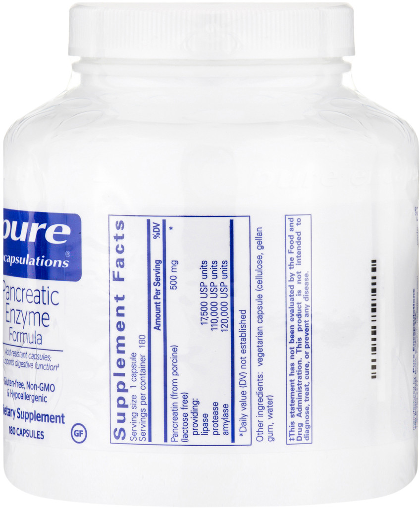 Pancreatic Enzyme Formula by Pure Encapsulations