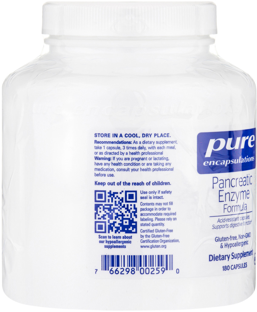 Pancreatic Enzyme Formula by Pure Encapsulations