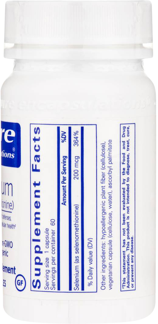 Selenium (selenomethionine) by Pure Encapsulations
