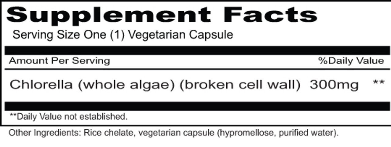 Chlorella by Priority One Vitamins Chlorella by Priority One Vitamins