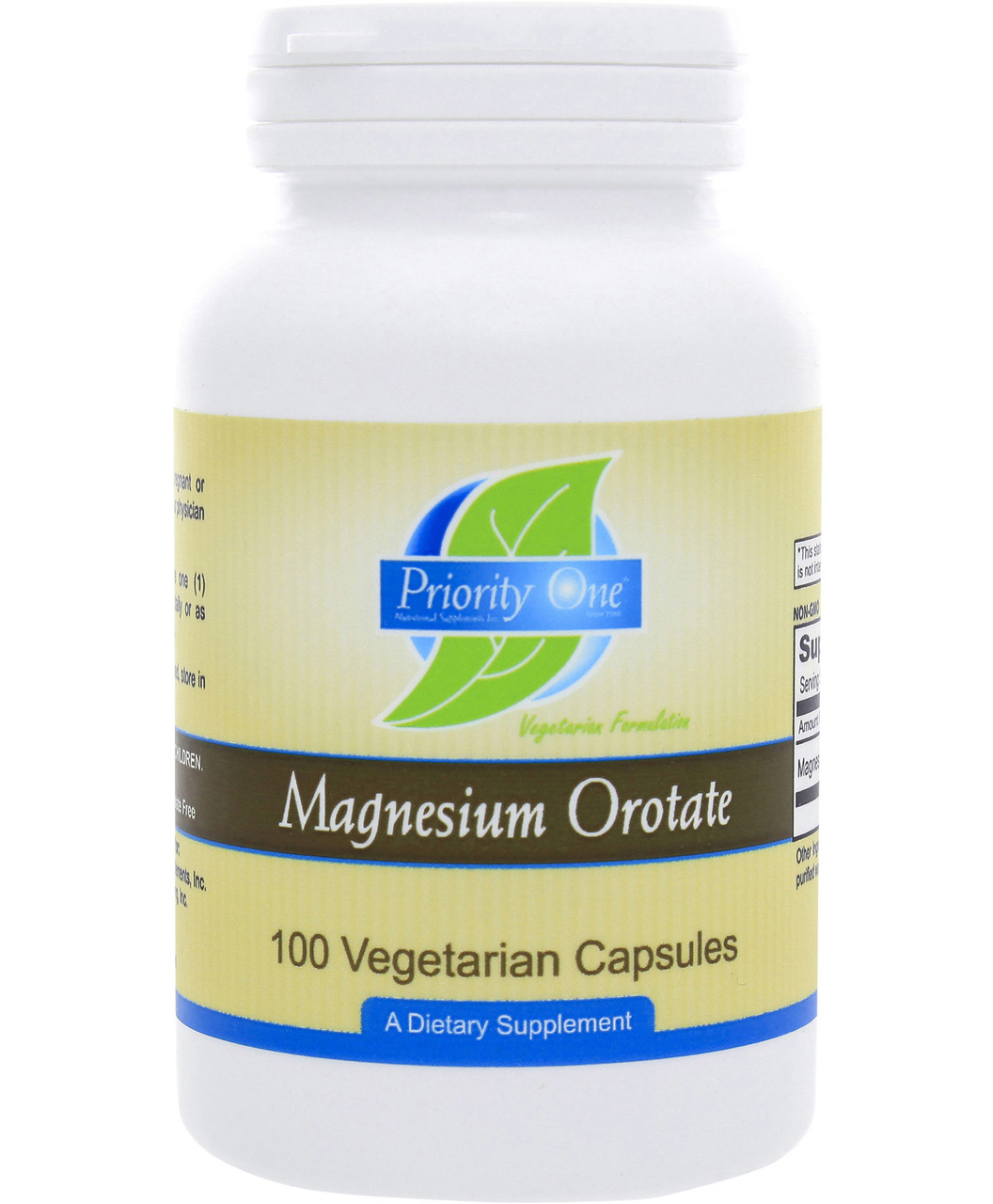 Magnesium Orotate by Priority One Vitamins