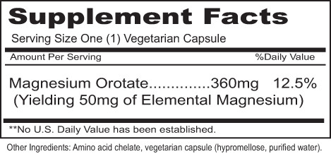 Magnesium Orotate by Priority One Vitamins