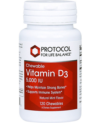 Vitamin D3 (Chewable) 120 - AcuAtlanta - Acupuncture Atlanta