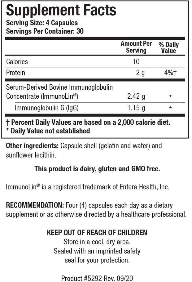 Immuno-gG SBI 120 capsules - AcuAtlanta - Acupuncture Atlanta