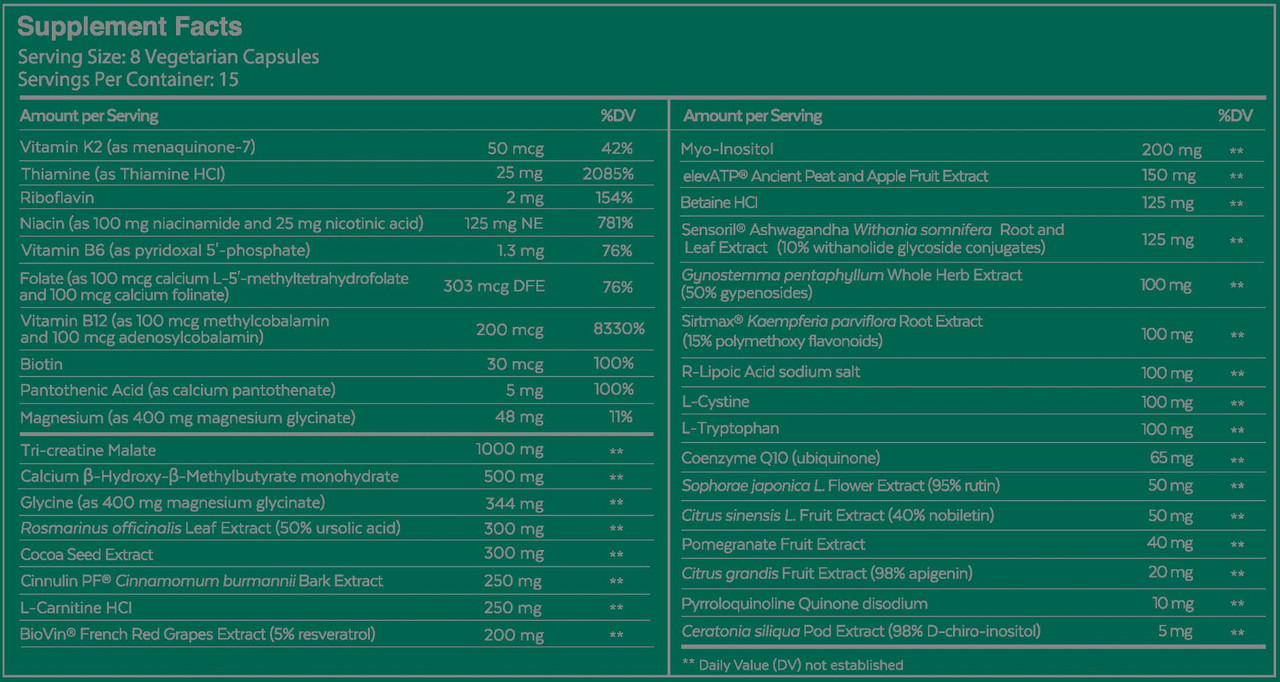 Qualia Life 120 veggie capsules - Acupuncture Atlanta