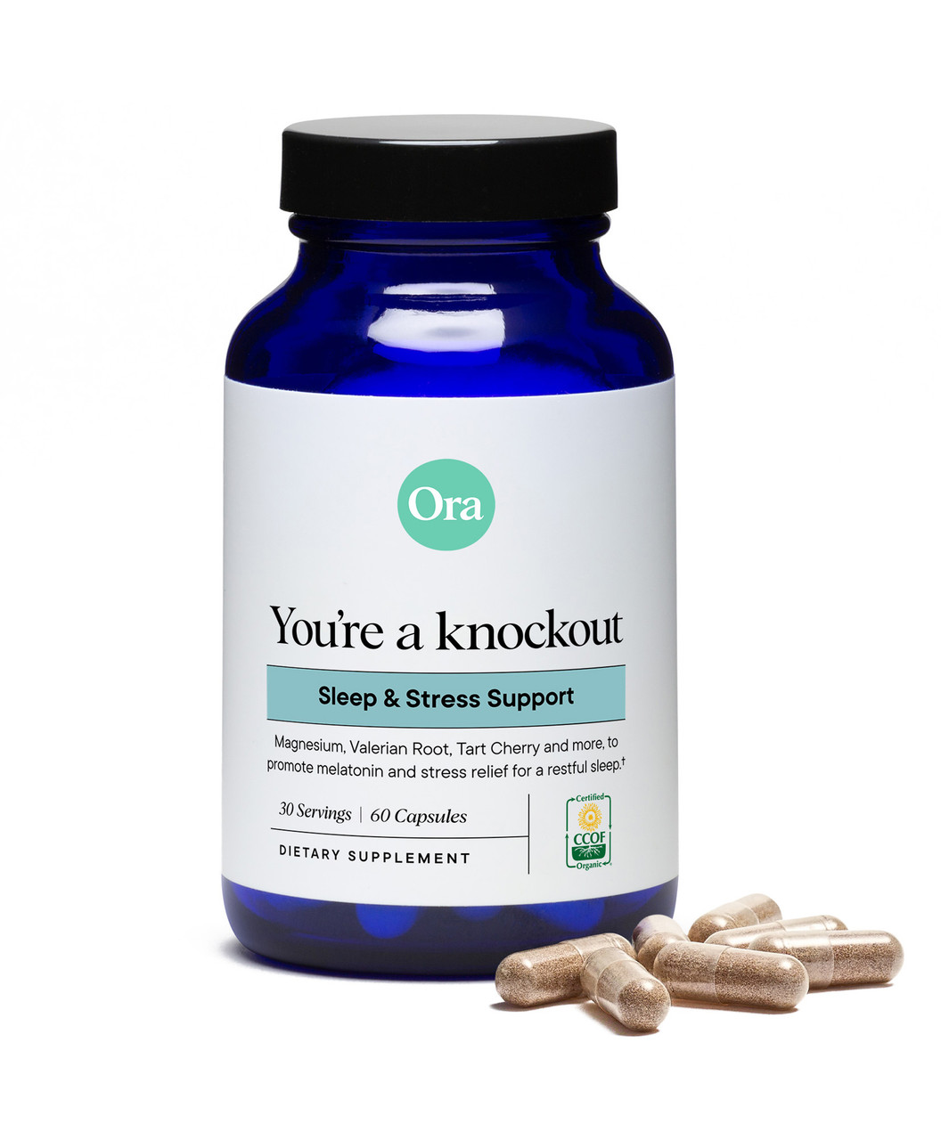 Youre A Knockout: Sleep & Stress Support 60 veggie capsules ...