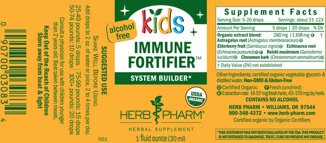 Kids Immune Fortifier 1 ounce - AcuAtlanta - Acupuncture Atlanta