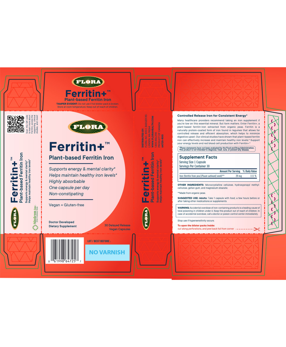 Ferritin+ Plant-based Ferritin Iron 30 capsules - AcuAtlanta ...