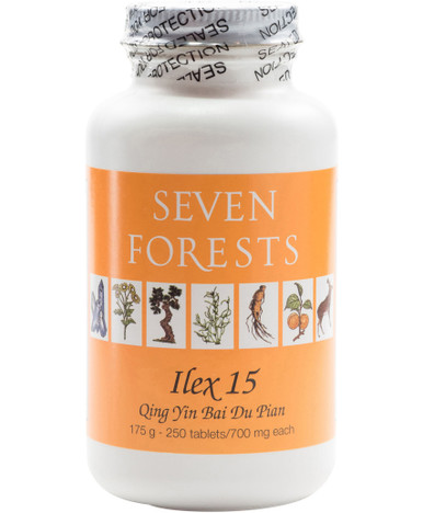 Seven Forests Ilex 15 250 Tablets | TCM Formula for Cold and Infection ...