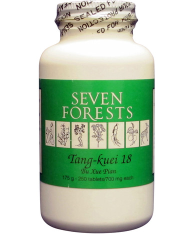 Seven Forests Tang-Kuei 18 (250 Tablets) | Comprehensive Support for ...