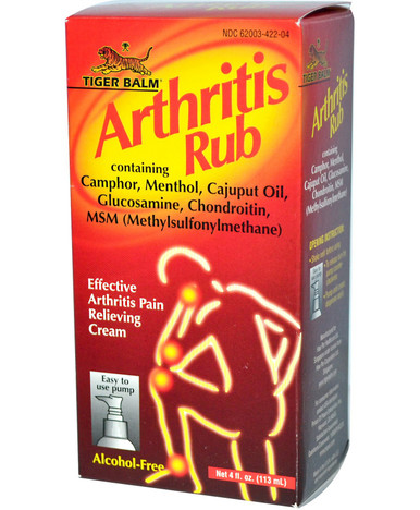 Arthritis Rub by Tiger Balm: Arthritis Rub 113 milliliters