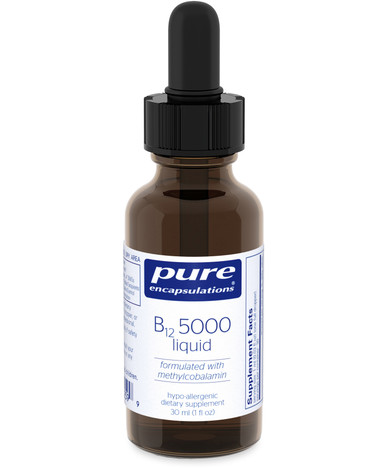 B12 5000 Liquid 30 milliliters by Pure Encapsulations