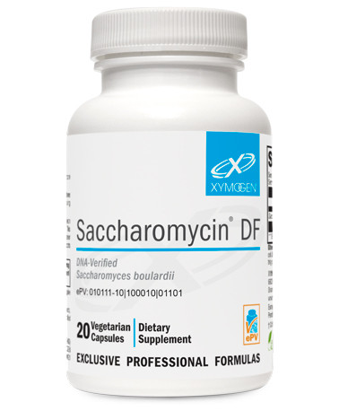 Saccharomycin DF 20 capsules by Xymogen
