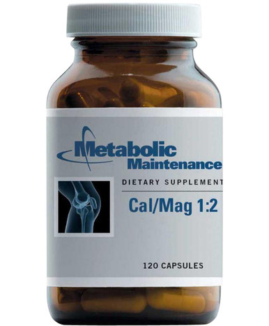 Cal/Mag 1:2 120 capsules by Metabolic Maintenance