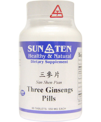 Three Ginsengs by Sun Ten Healthy & Natural