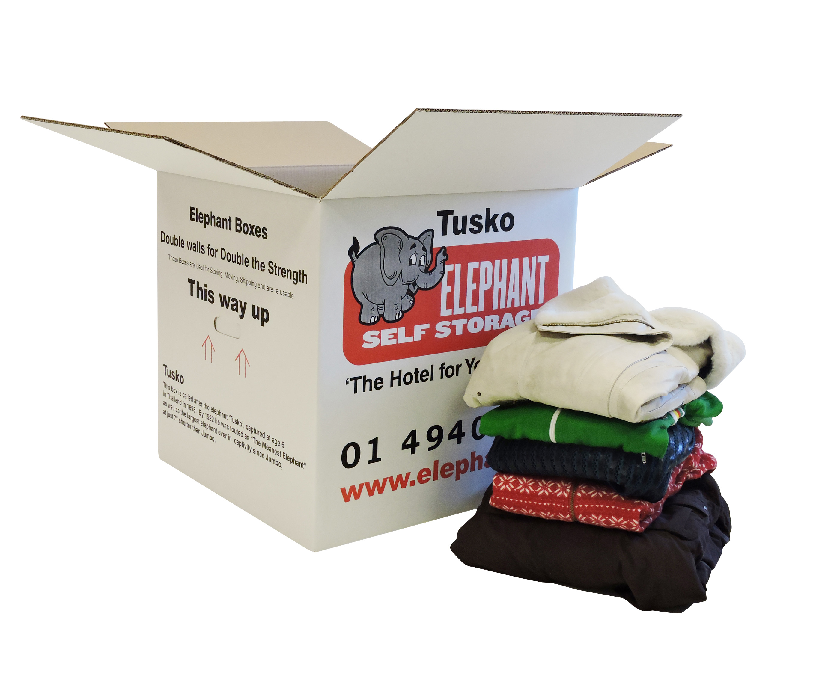 TUSKO – Large Cardboard Box 50cm3