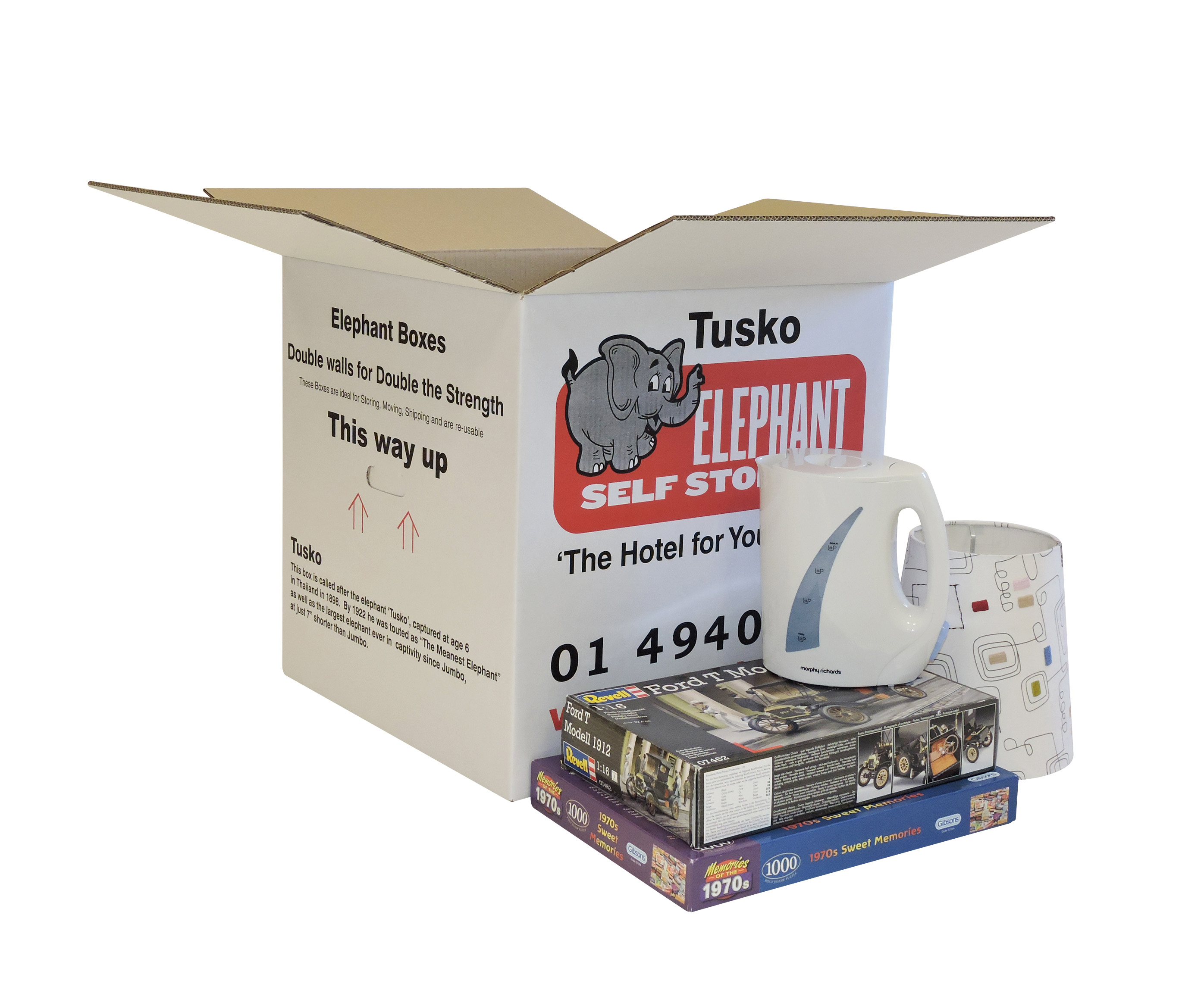 TUSKO – Large Cardboard Box 50cm3