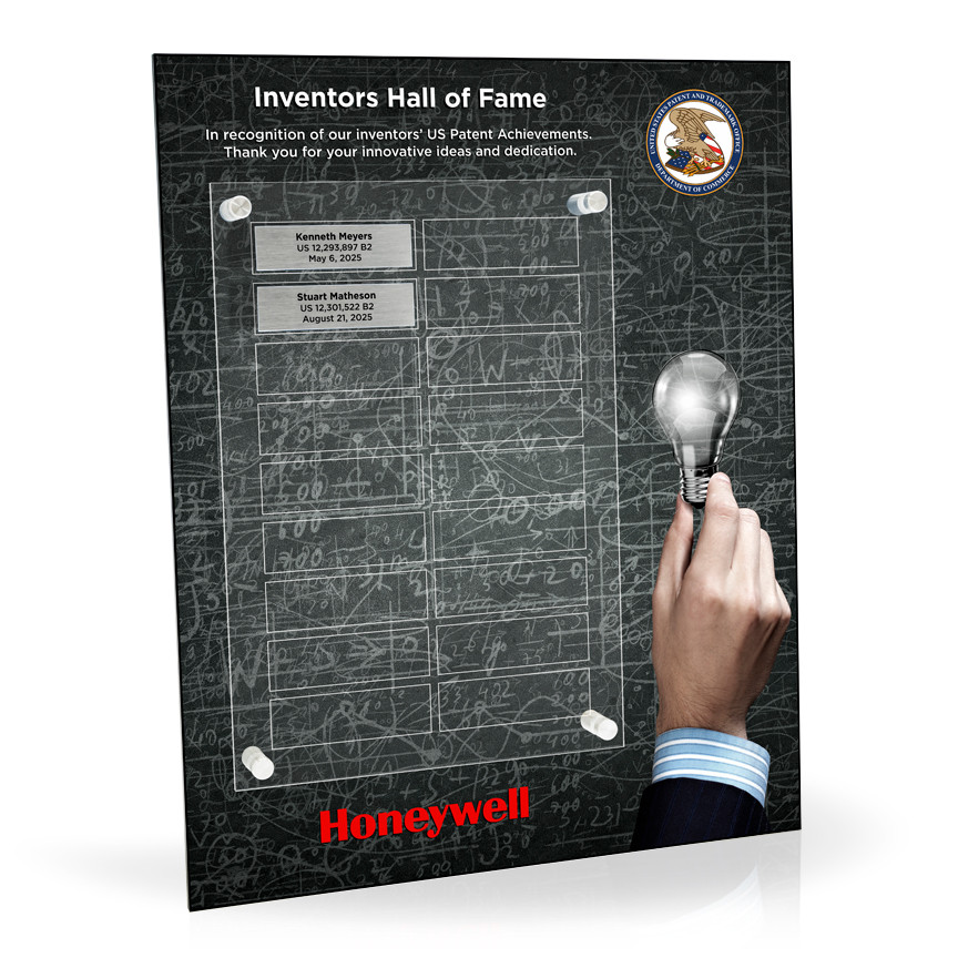 Patent Awards, Patent Plaques and Inventor Recognition
