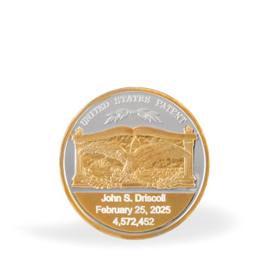 Fine Silver Commemorative Patent Coin | Desktop Recognition | US Patent ...