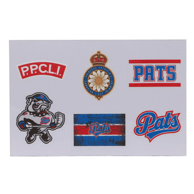 Pats Logo Sticker Sheet