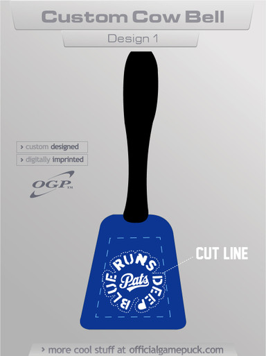Blue Runs Deep Cowbell
