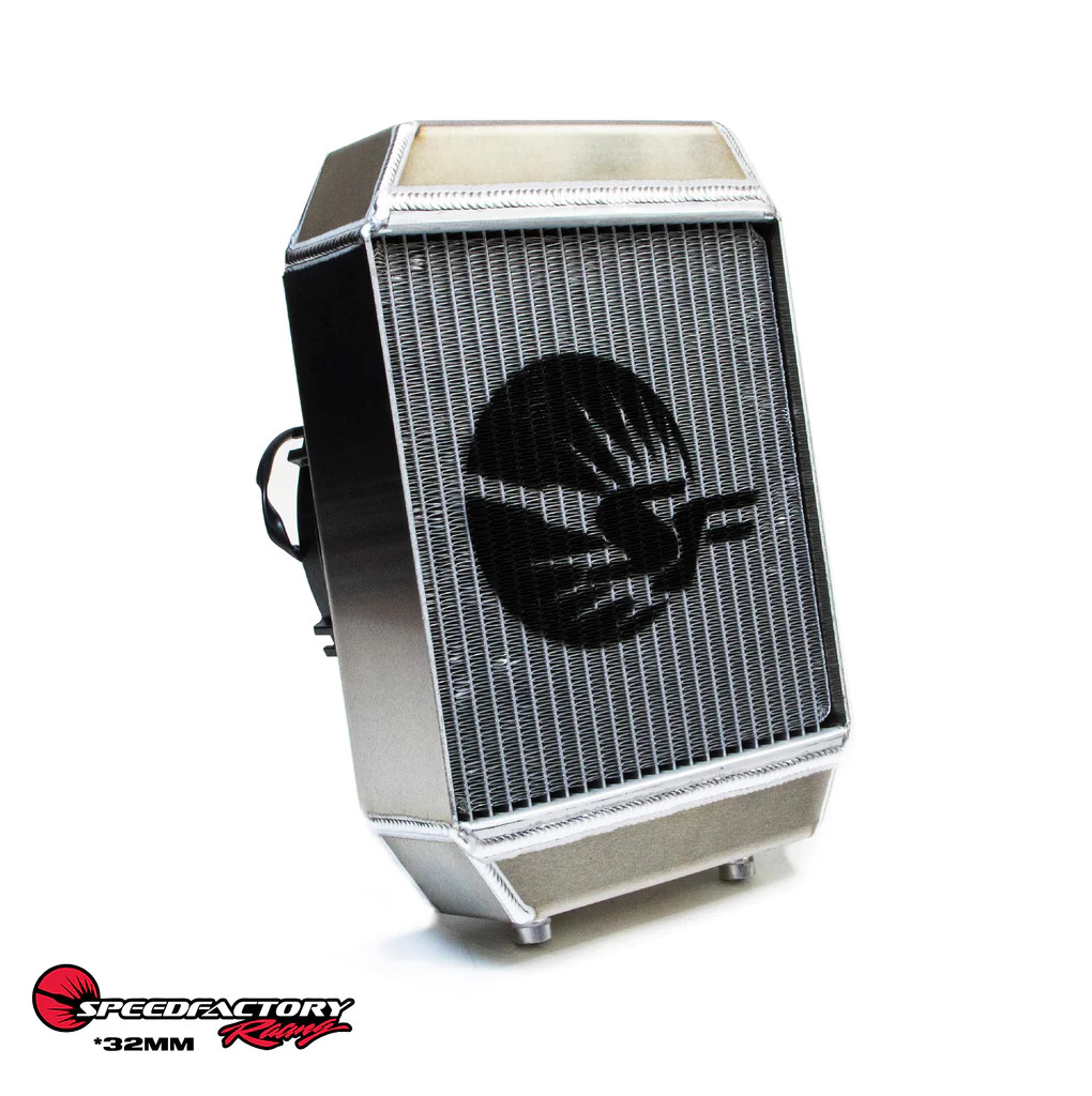 Speedfactory Race Radiator With Fan Shroud Kit
