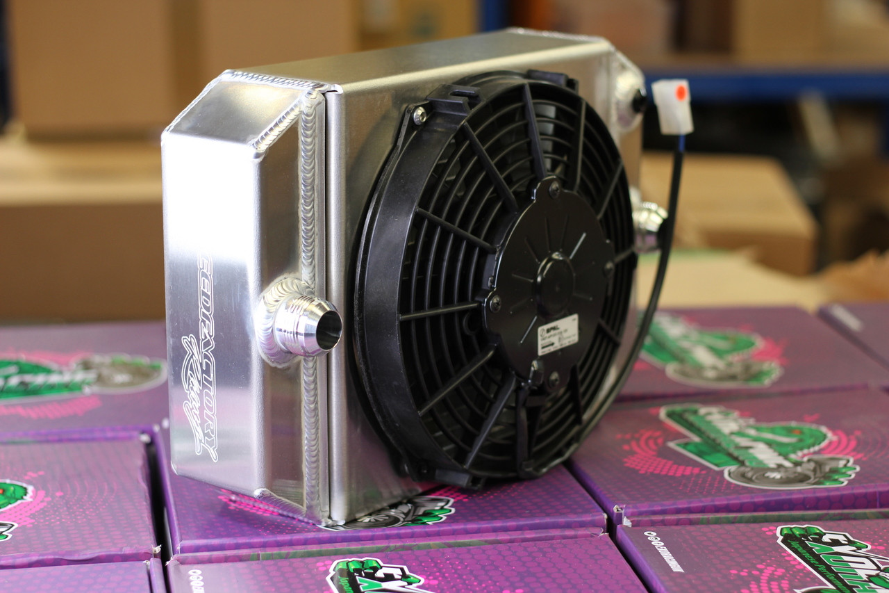 Speedfactory Race Radiator With Fan Shroud Kit